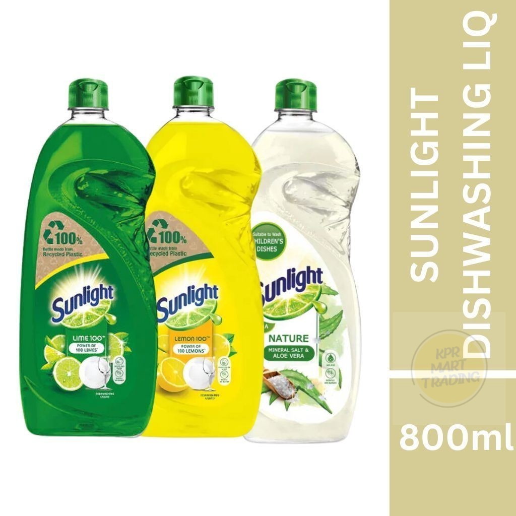 SUNLIGHT Dishwashing Liquid Lime/Lemon 800ml | Shopee Malaysia