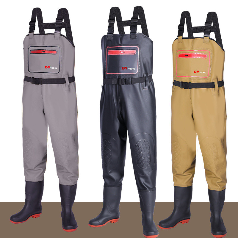 Water Pants Half-Body Rain Pants Waterproof Clothes Men Catch Fish One ...