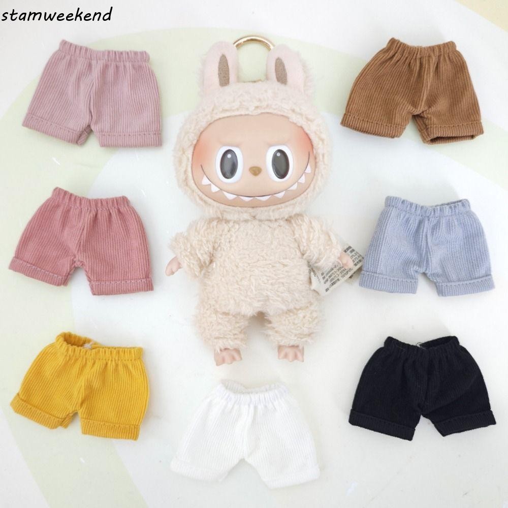 STAMWEEKEND Labubu Time Clothes, Cloth Handmade Labubu Plush Doll ...