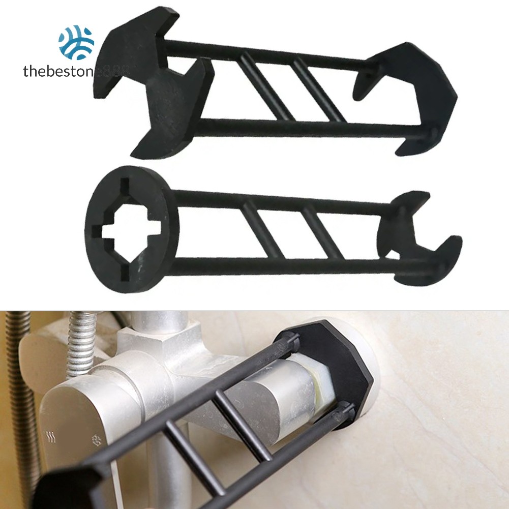 (THEBEST) Basin Wrench Multifunctional Sink Plumbing Wrench Tap Spanner ...