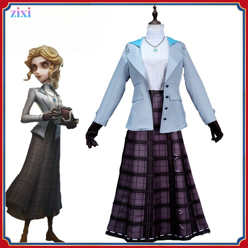 Identity V Reporter Cos Costume Alice Dross Cosplay Clothing Full Set ...