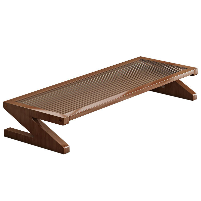 Desktop glass monitor heightening rack, simple screen holder, high-end ...