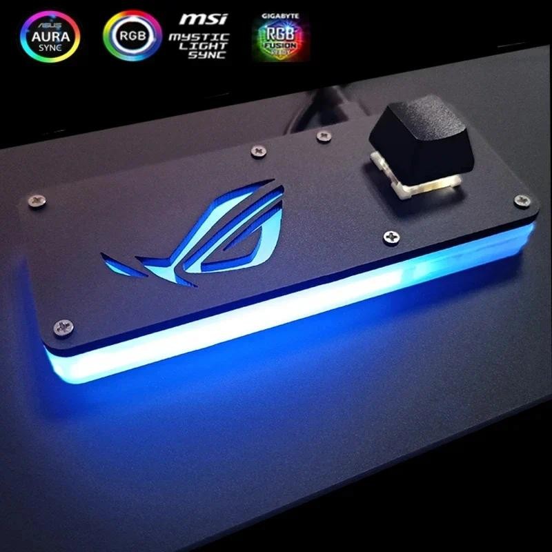ROG Chassis power on button MSI External computer Switch 5V ARGB 3PIN ...