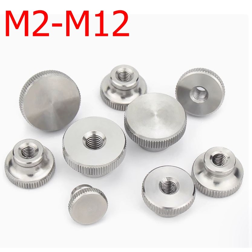 M2 M3 M4 M5 M6 M8 M10 M12 GB 304 Stainless Steel Hand Nut GB806 High ...