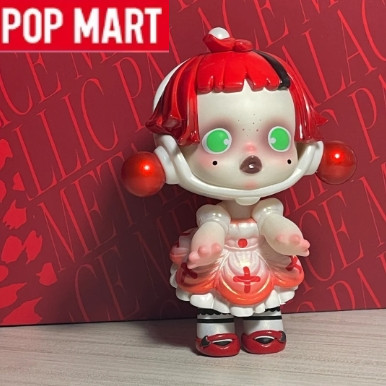 Pop Mart SKULLPANDA White Maid Figurine Toy Desktop Decoration Cute ...