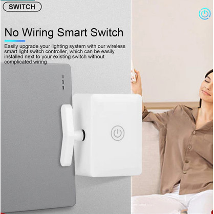 Wireless Button Pusher Smart Automatic Infrared/RF Control Light Button Rechargeable Switch ...