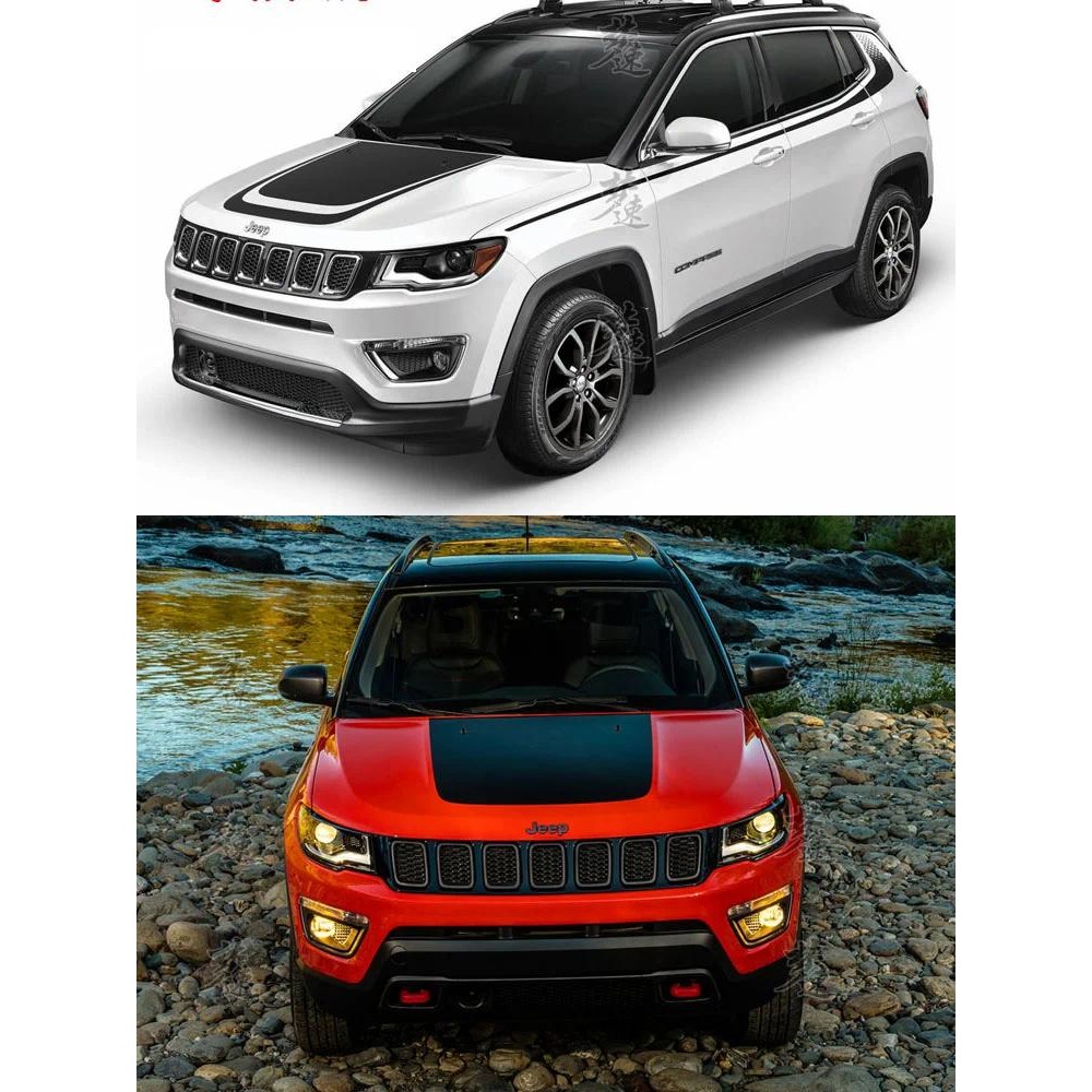 Sport Car sticker Front Engine Hood Cover Decal Large Vinyl Wrap ...