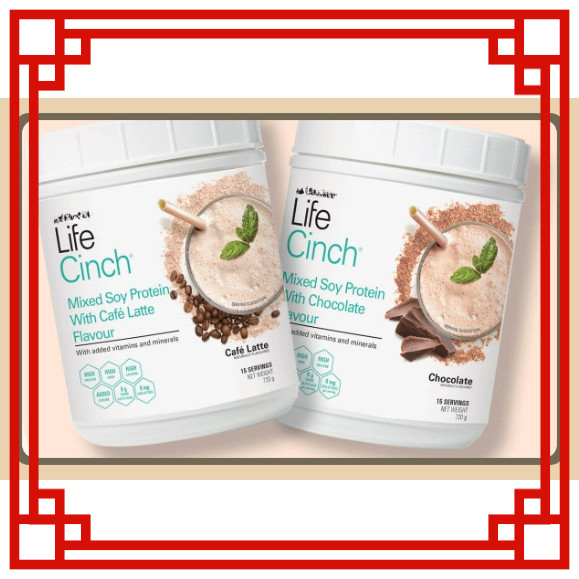 Original Shaklee LIFE CINCH MIXED SOY PRITEIN CHOCOLATE SHAKE & CAFE ...