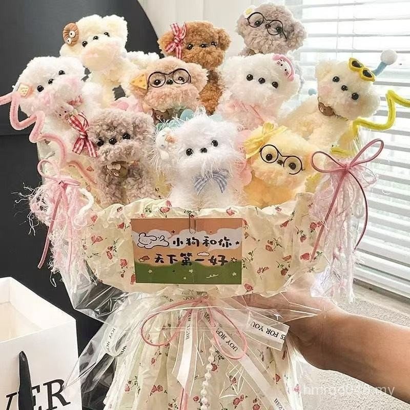 Kit Bahan Anak Patung Kayu Memusing Sejambak Anak Patung DIY Buatan ...
