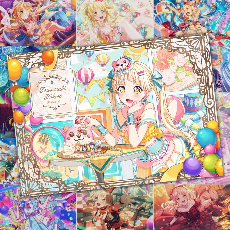 BanG Dream! Kokoro Tsurumaki Wall Sticker – Hello, Happy World! Anime ...