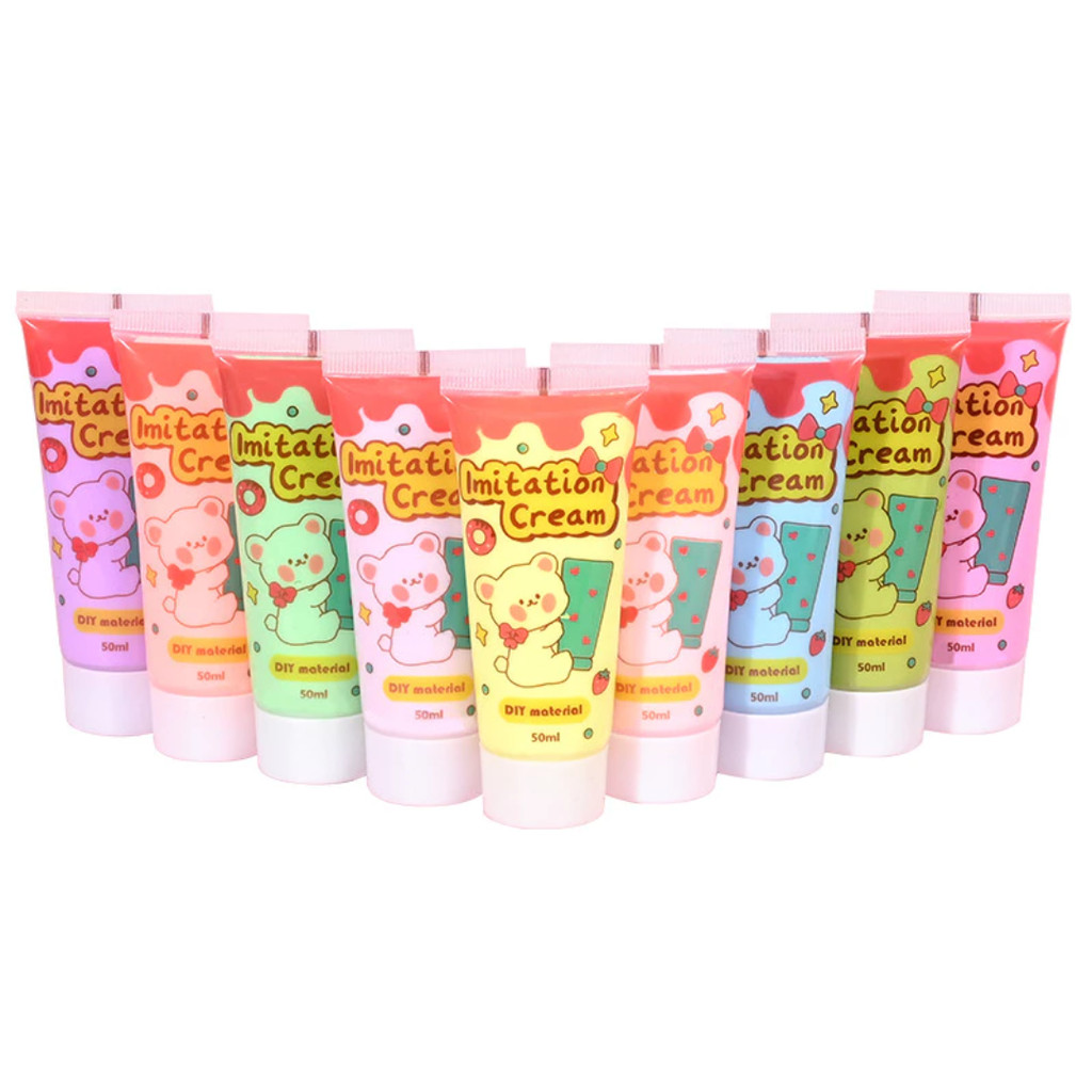 Deco Cream 50ml - Clay Cream - Fake Whipped Cream - Simulation Cream ...