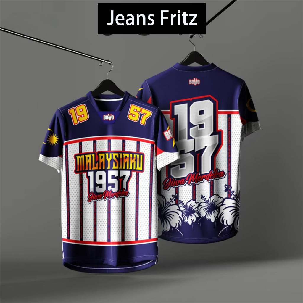 Malaysia Merdeka Day 68th Anniversary T-Shirt | Shopee Malaysia