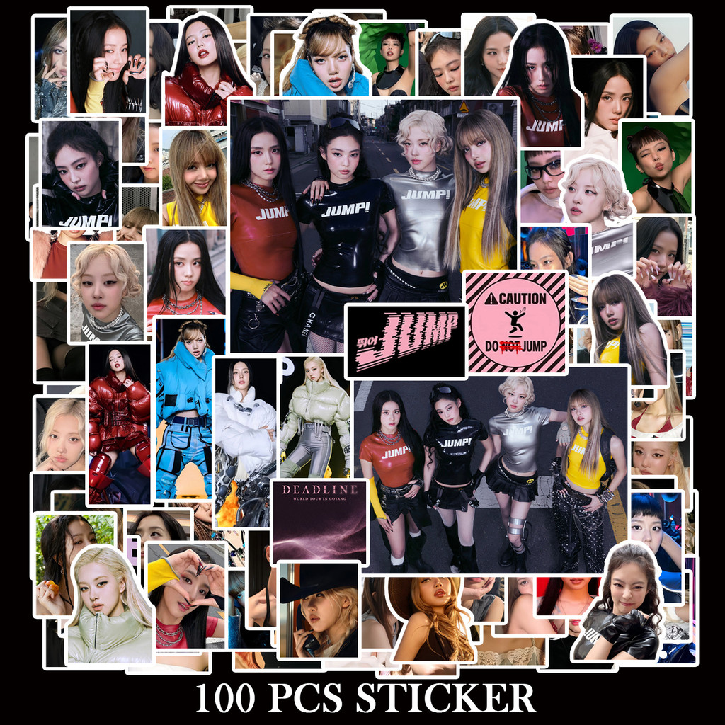 Blackpink JUMP SEVENTEEN GIDLE BINI BUS StrayKids Ive G-DRAGON Sticker ...