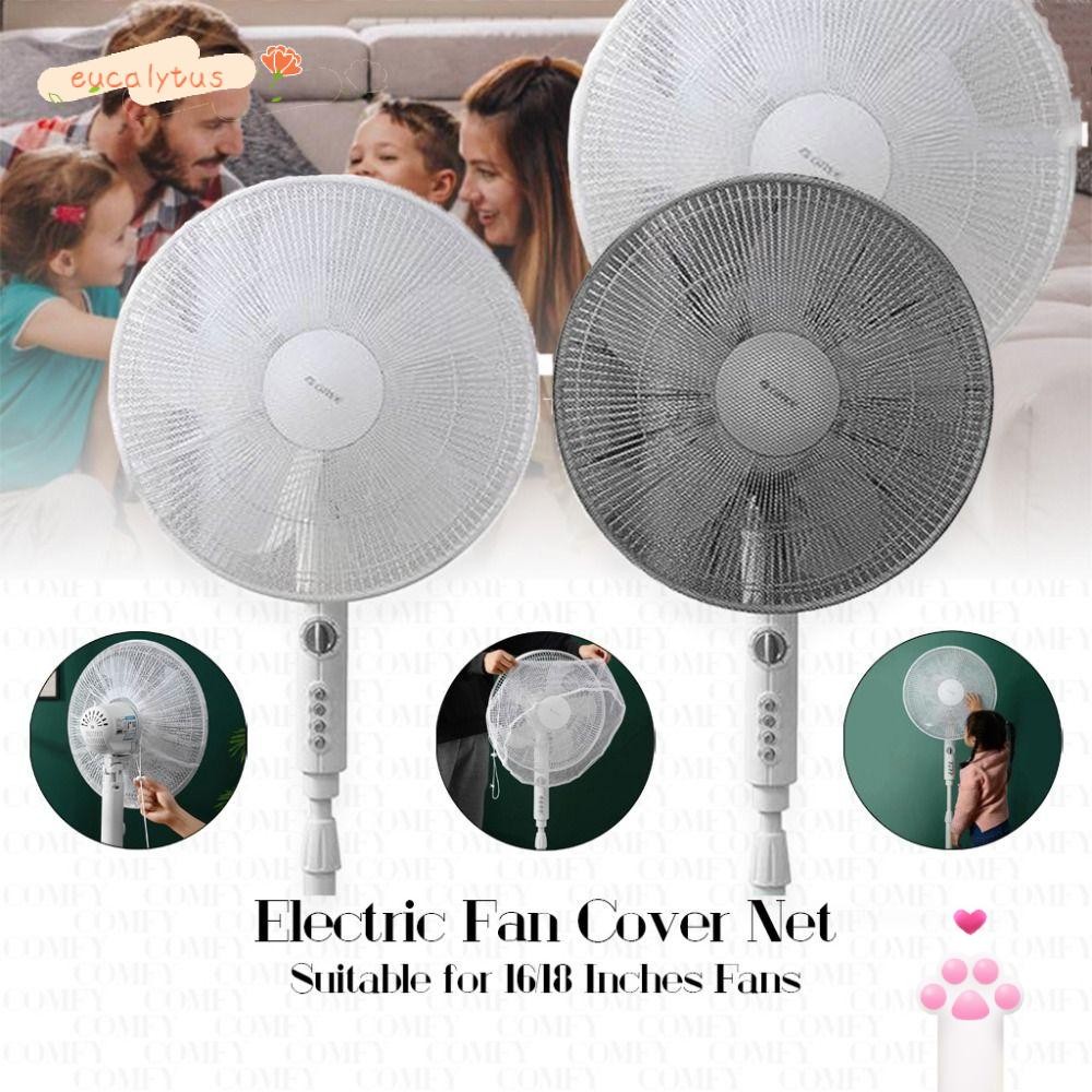 EUCALYTUSMY Fan Protection Covers, 16/18 Inch Universal Round Fan ...