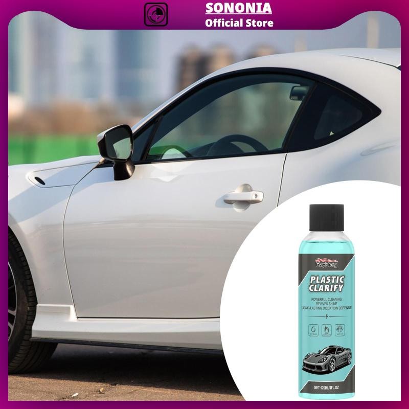 [SONONIA] Car Trim Restorer Cleaner, Premature Aging, for Car Interior ...