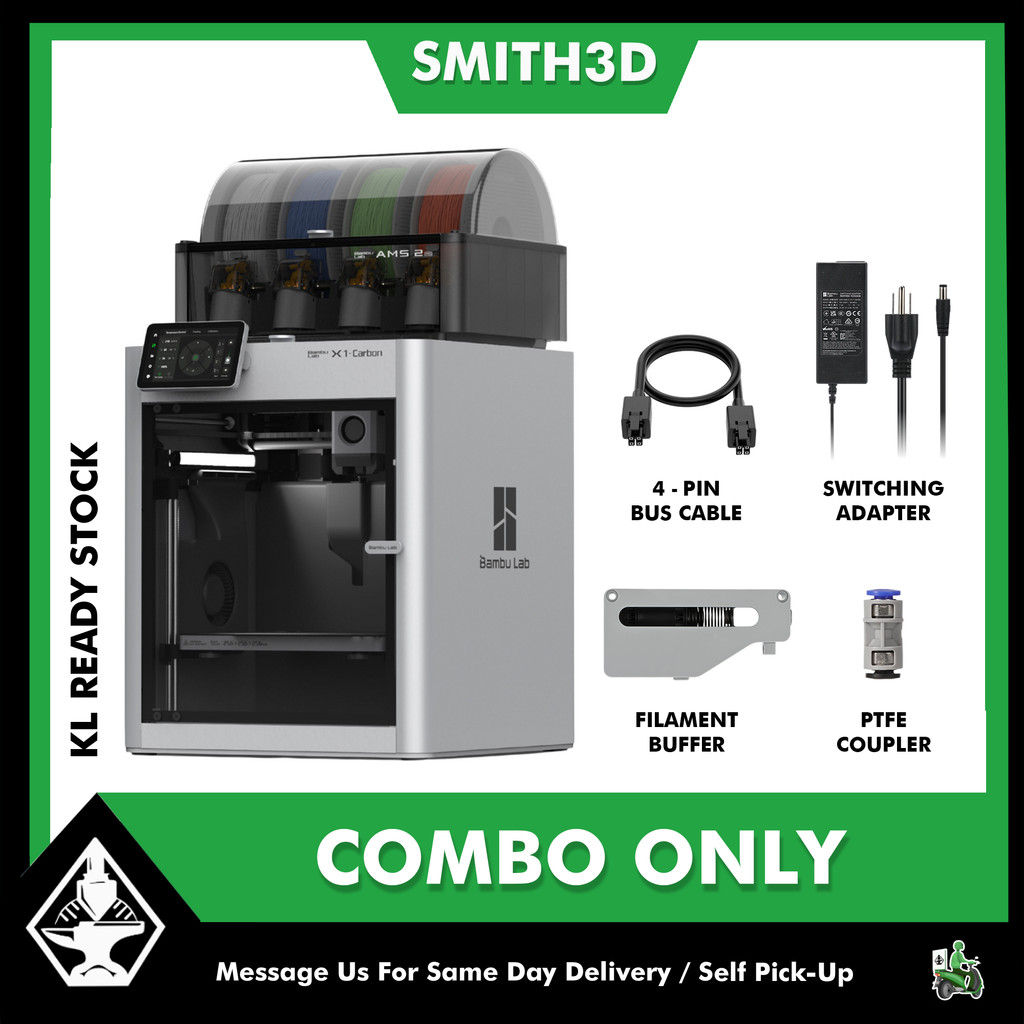Bambu Lab X1 Series X1 Carbon Combo AMS Fully Automatic Leveling High ...