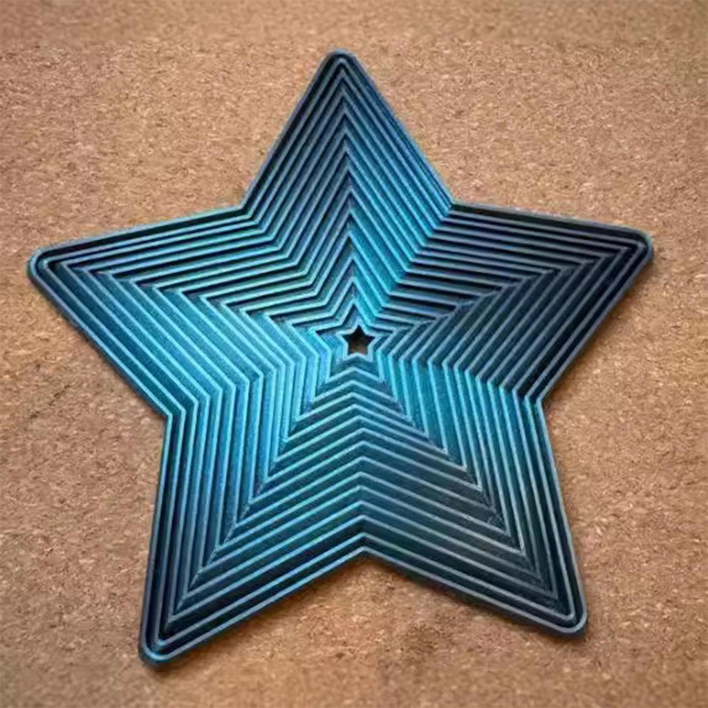 3D Fractal Fidget Star Hypnotic Star Fidget Toy Infinity Cube Fidget ...