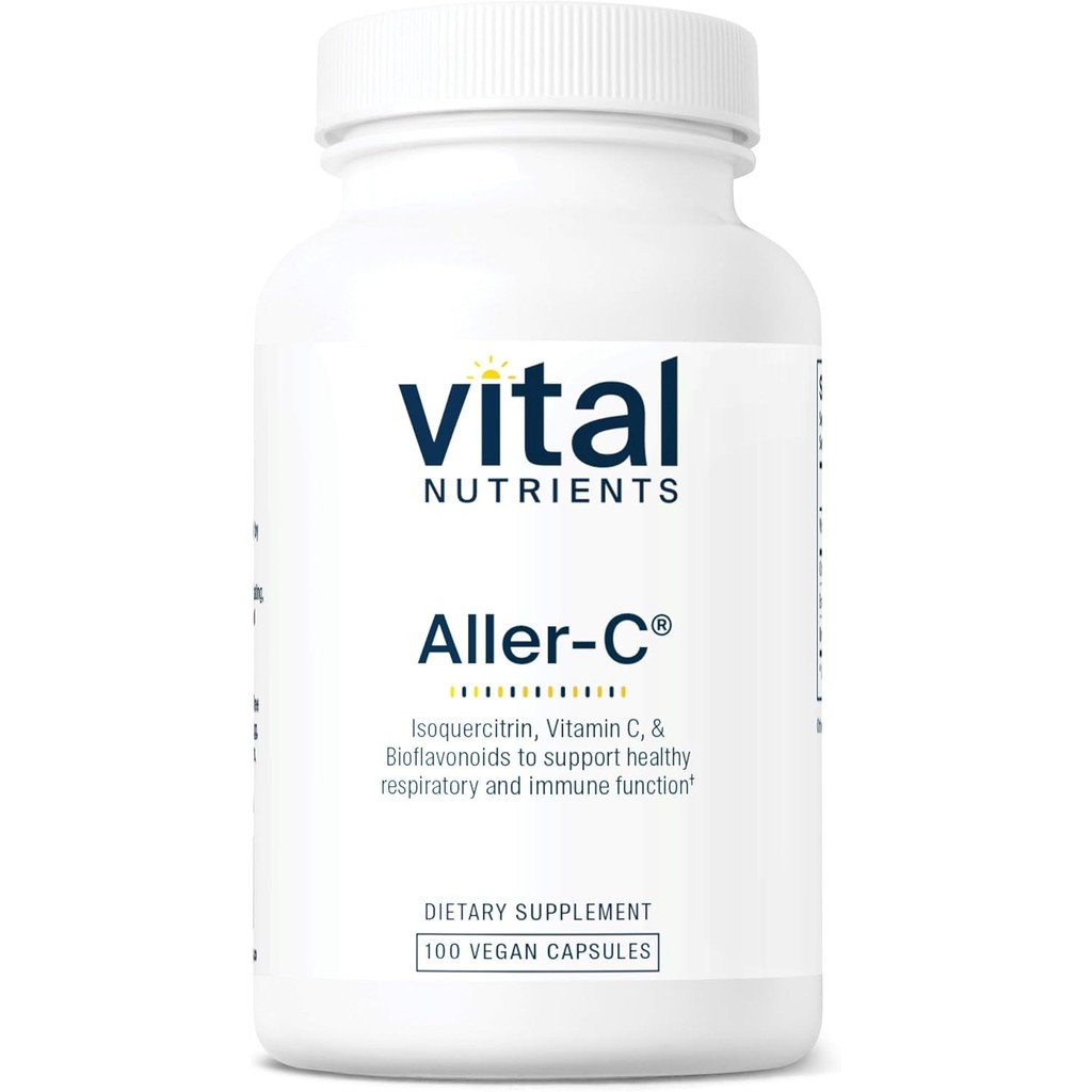 Vital Nutrients Aller-C | Vegan Respiratory and Sinus Function Support ...
