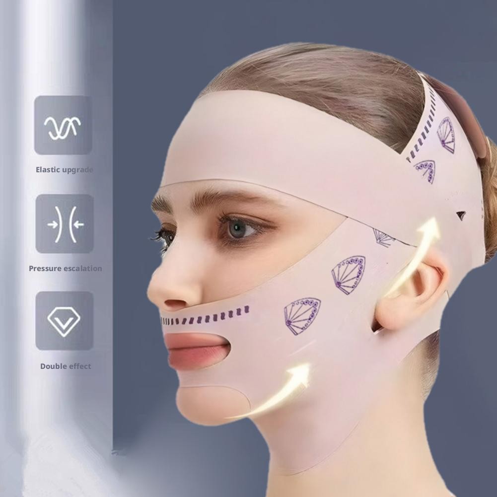 Chin Cheek Bandage V Shaper Lifting Mask V-line Shaping Face Bandage ...