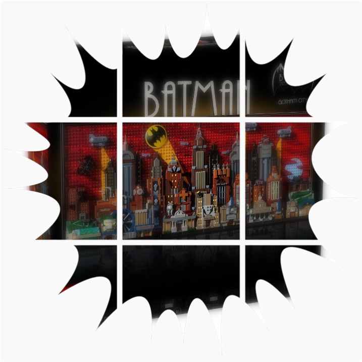 M7976 4210Pcs Batman: The Animated Series Gotham City （ 88066 ...
