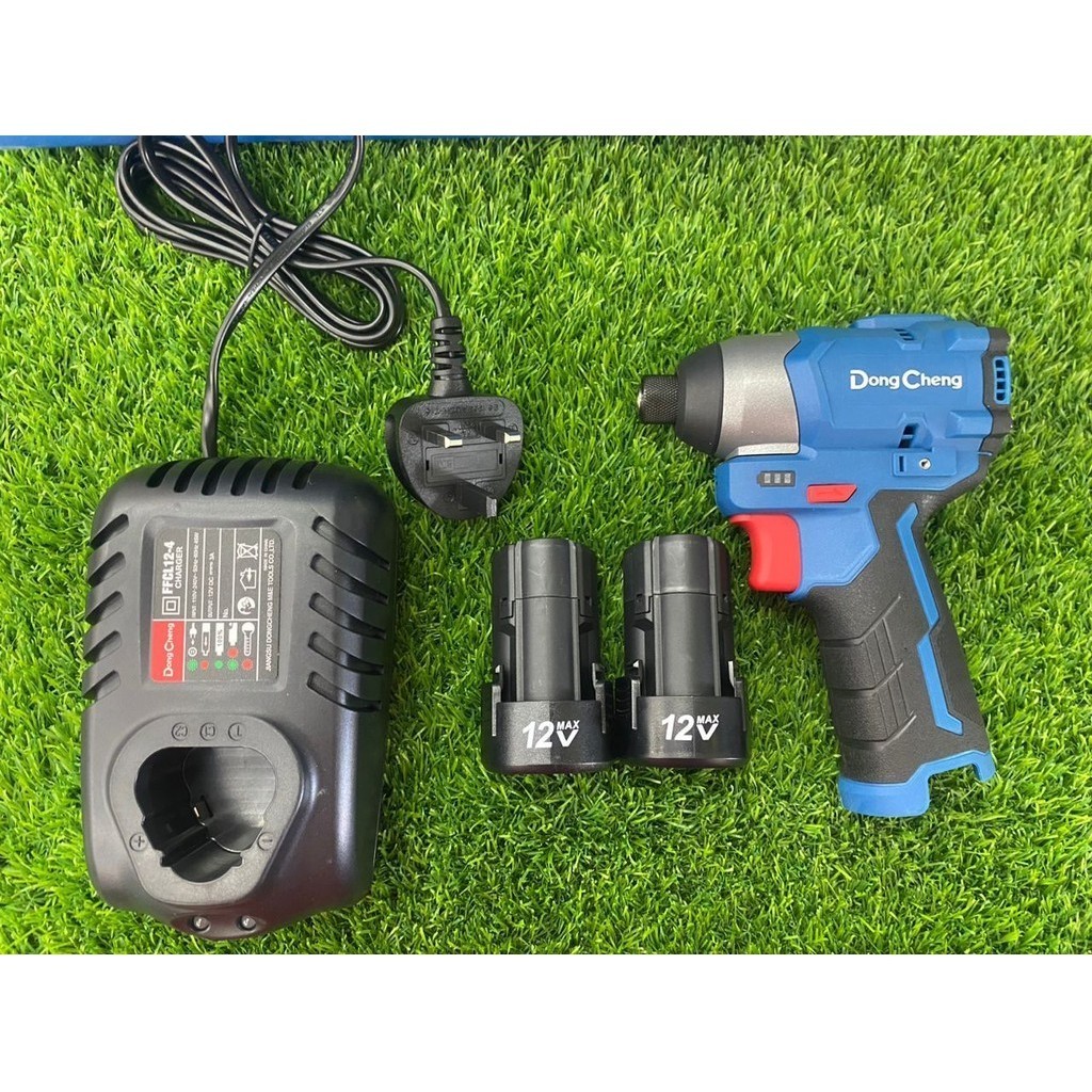 Dong Cheng Impact Driver 12v Li On Cordless Dcpl04 8 Full Set Solo Add