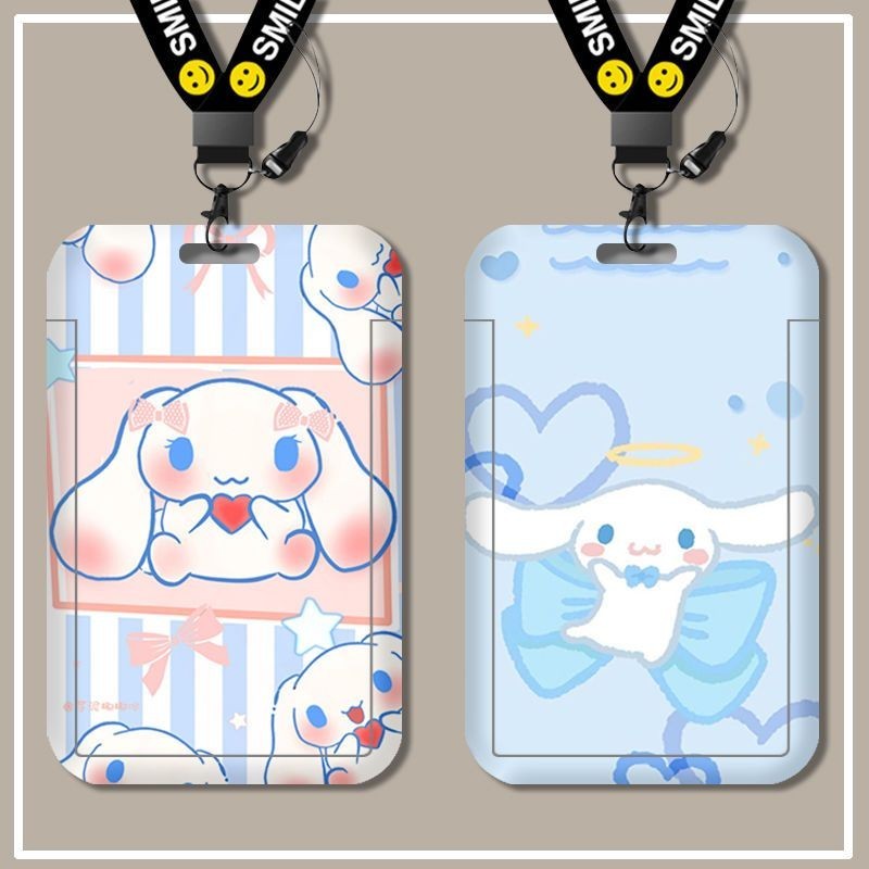 Sanrio Cinnamoroll Children's Name Tag Card Holder Bus Card Holder ...