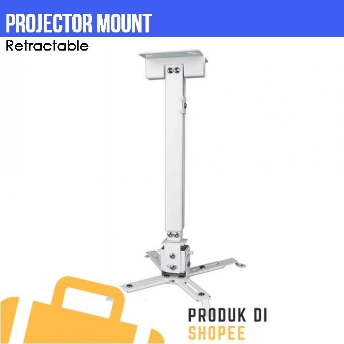 Adjustable Universal Projector Wall Ceiling Bracket Mount Swivel Tilt ...