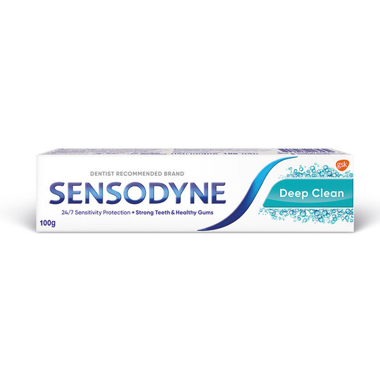 SENSODYNE DEEP CLEAN 100G. | Shopee Malaysia