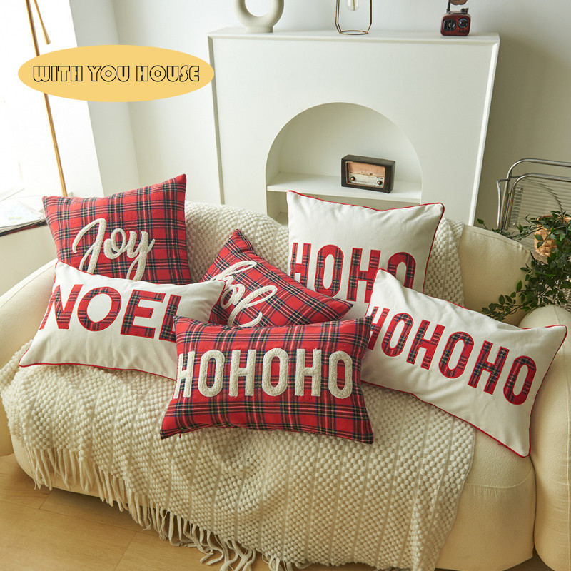 Kedai baru mempunyai terhad Krismas baru! Set bantal peluk cetakan ...