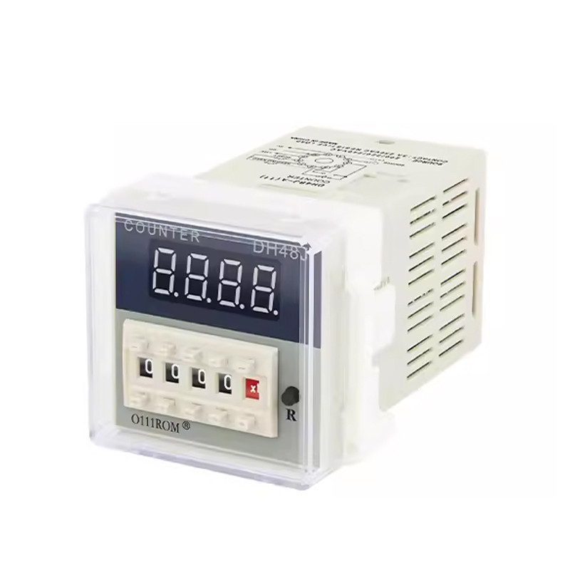 Dh48j-8 Digital Display Counter Preset Trigger Conveyor with Punch ...