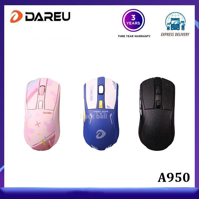Dareu A950 Mecha Three-Mode Wireless Mouse Charging Base Gaming Game ...