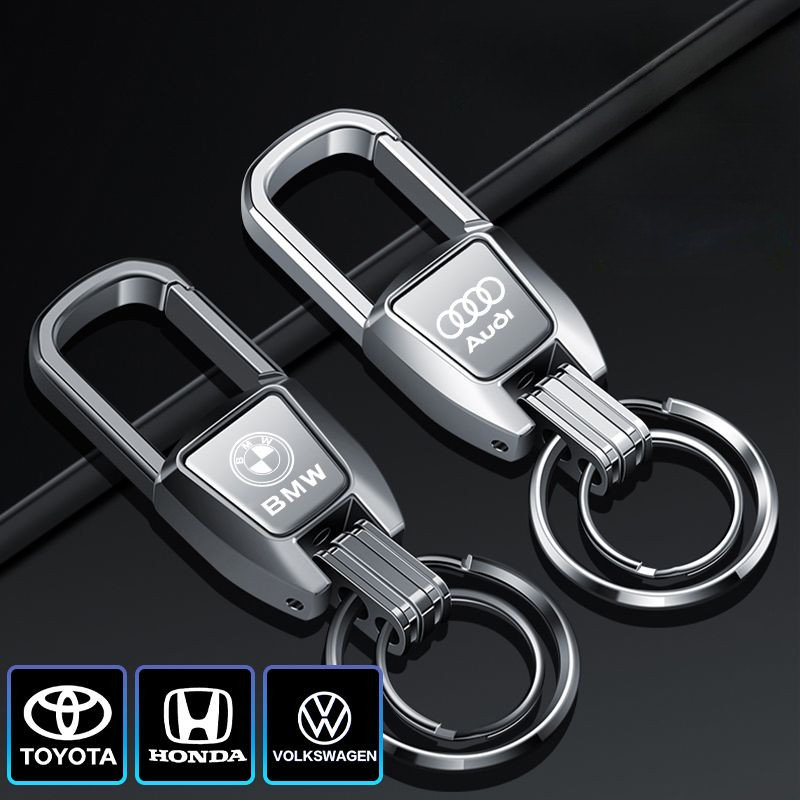 KBANG Creative Alloy Metal Car Key Holder Car Keychain with logo Key ...