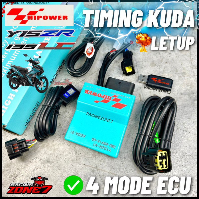HI POWER RACING ECU Y16/ Y15 V1 V2/ RSX150 RS150/LCV8 FI/ 4 Mode ECU ...