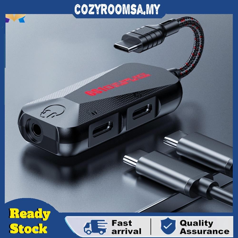 Anifcas 3-in-1 Game Phone Sound Card 60W Gaming Sound Card 24Bit 96Hz ...