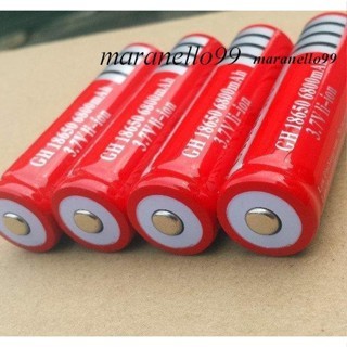 Button Top 18650 UltraFire | Ultrofite 3.7volt 6800mAh Lithium Ion ...