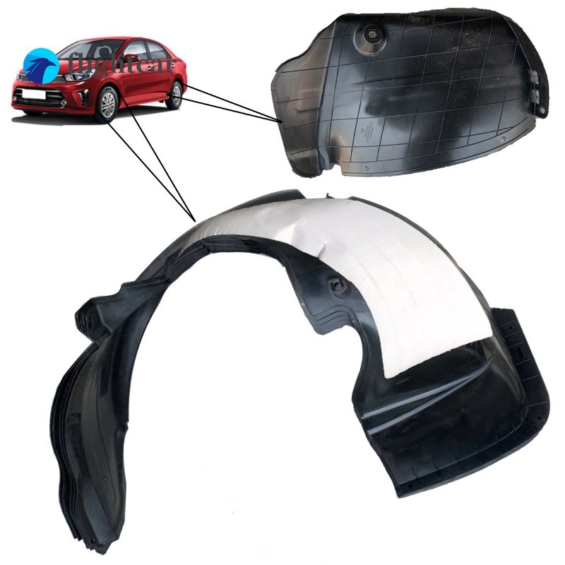 Inner Mudguards For KIA Soluto Front/Rear wheel Car pegas Inner Fender ...
