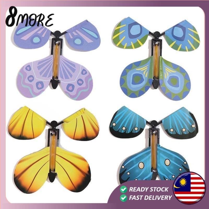 [8m]1PC Flying Magic Butterfly Toy Creative Fancy Kids Magic Prop ...