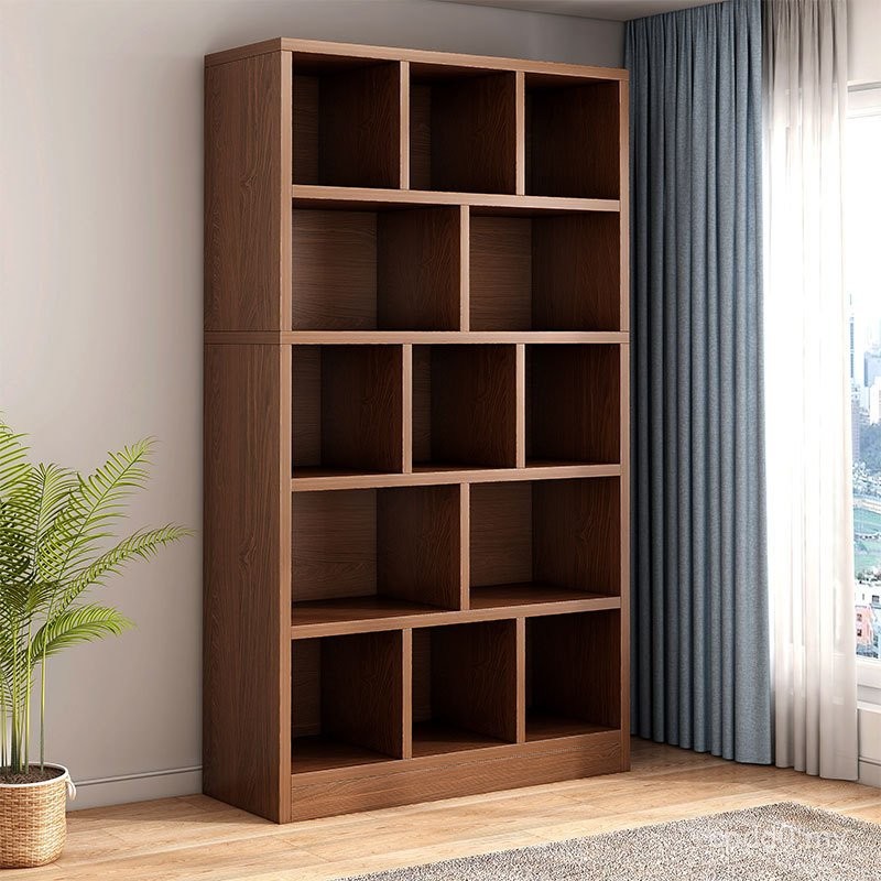Rak buku Rak buku lantai-ke-siling isi rumah kabinet kombinasi ...