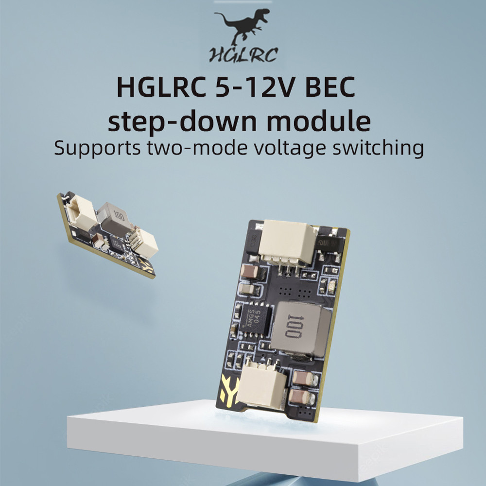 HGLRC 5-12V BEC Remote-controlled BEC Step-down Module Supports Two ...
