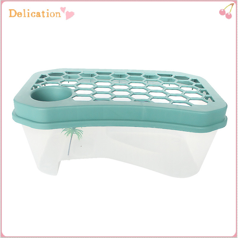 Delication Turtle Tortoise HabitatReptile Vivarium Box with Basking ...