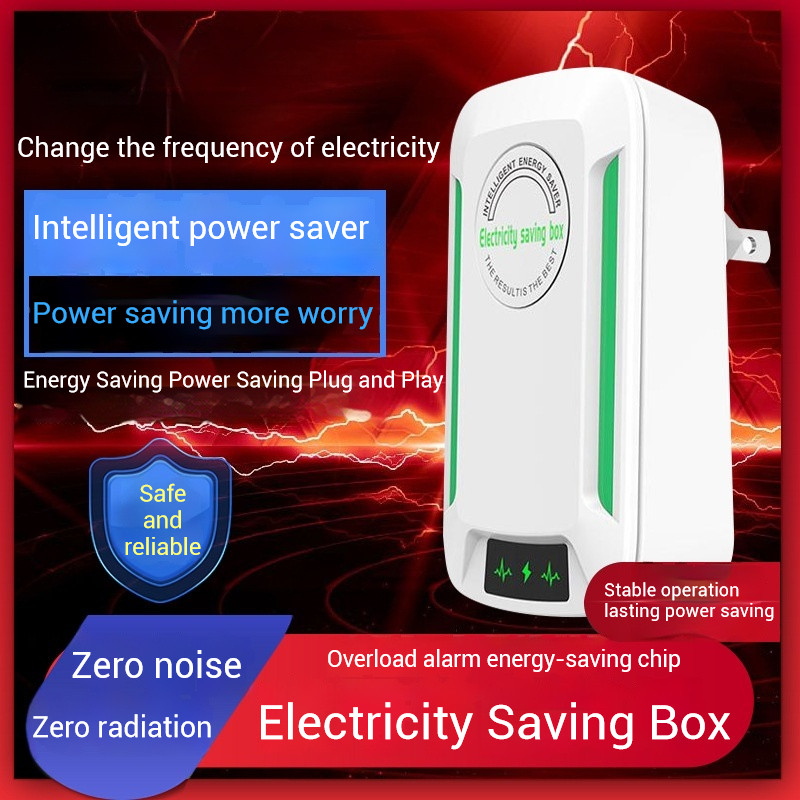 NEW Save Power 80% Electricity Saving Box 28KW 3 Pin Plug Electric ...