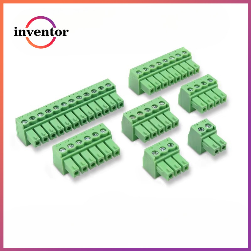 KF2EDGK-3.81 2/3/4/5/6/8/10/12Pin Right Angle Terminal Plug Type 300V ...