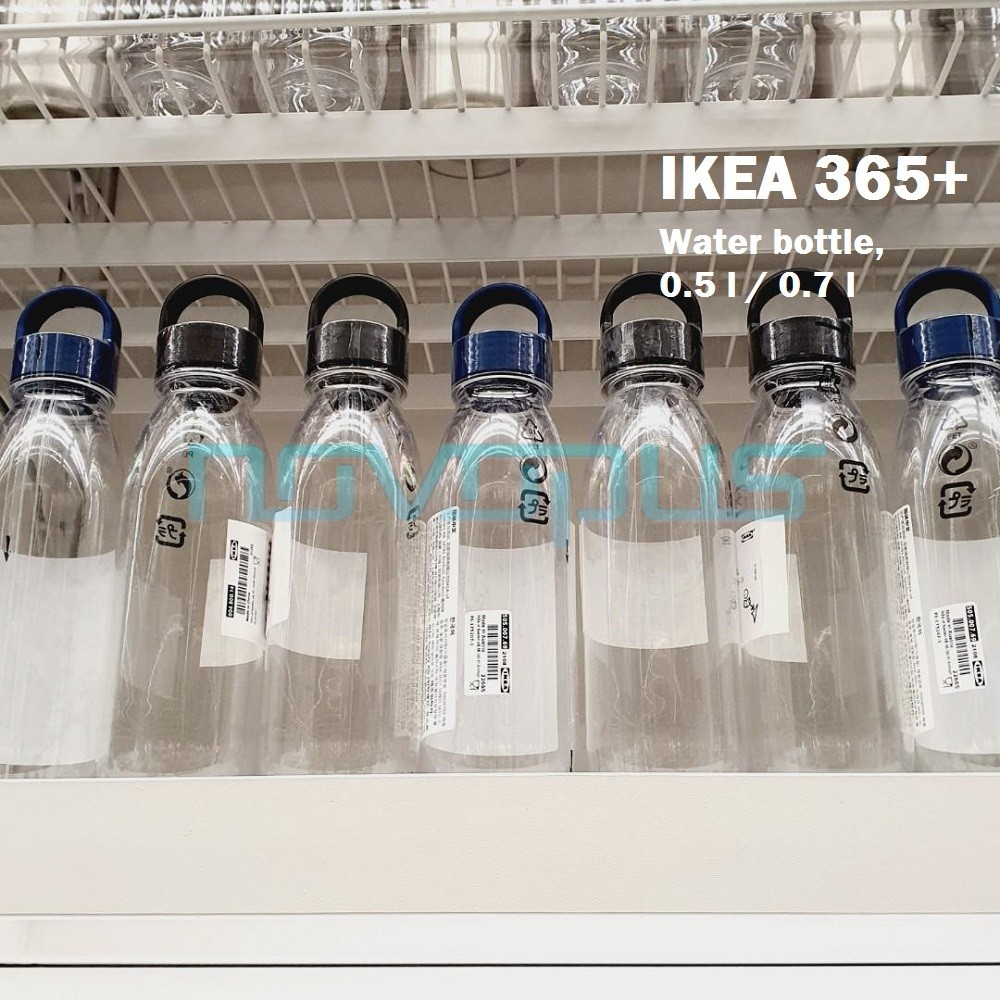 NOVO Transparent Durable Travel Water Bottle with Handle / Botol Air ...