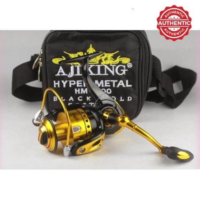 AJIKING HYPER METAL HM3000 SPINNING FISHING REEL 🔥Ready Stock🔥 100% ...