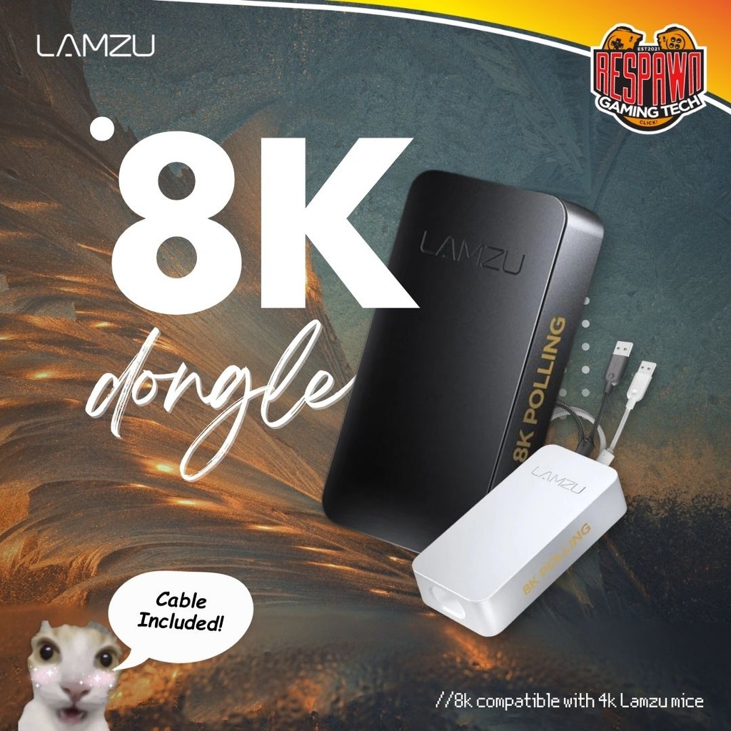 Lamzu 8K Hz Dongle (Compatible with 4K Lamzu Mice) | Shopee Malaysia