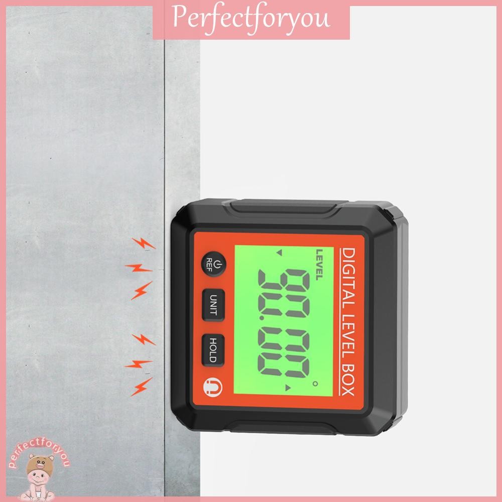 perfectFU Digital Angle Gauge Magnetic Protractor Inclinometer Level ...