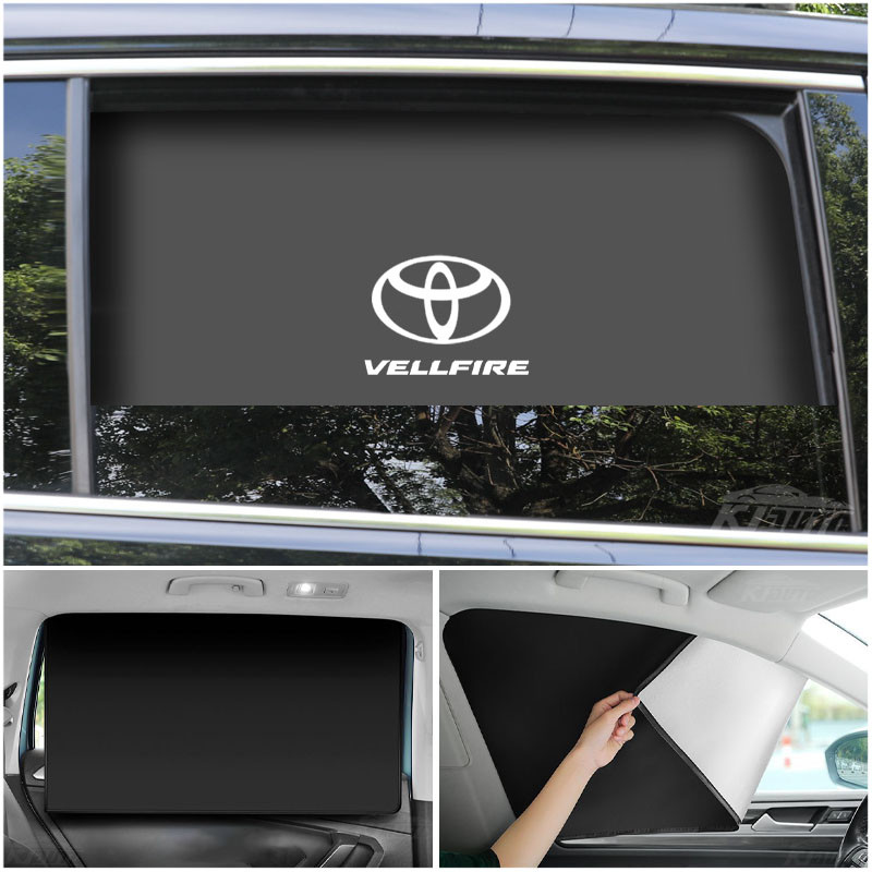 Monthly Sales 10000+ 】2024 New Toyota Vellfire Magnetic Sunshade UV ...