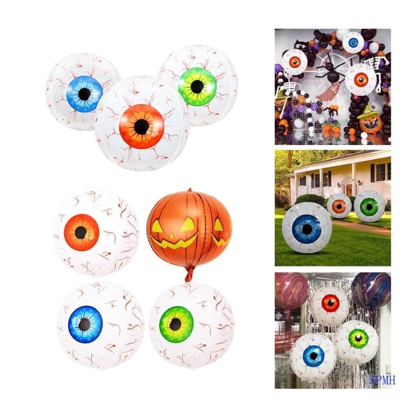 SUP Eye Glowing Doll Bouncy Eyeball Horror Scary Halloween Cosplay Prop ...