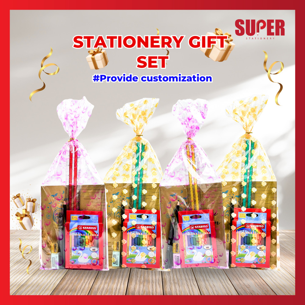 [Super Stationery] Set Alat Tulis Hadiah Set Hamper Birthday Gift Set ...