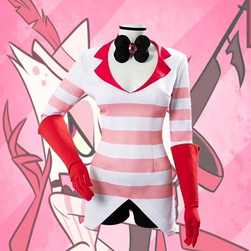 angel dust cosplay hazbin hotel cosplay angel dust costume hazbin hotel ...